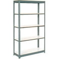 Global Industrial Extra Heavy Duty Shelving 48Wx12Dx60H 5 Shelves 1500 ...