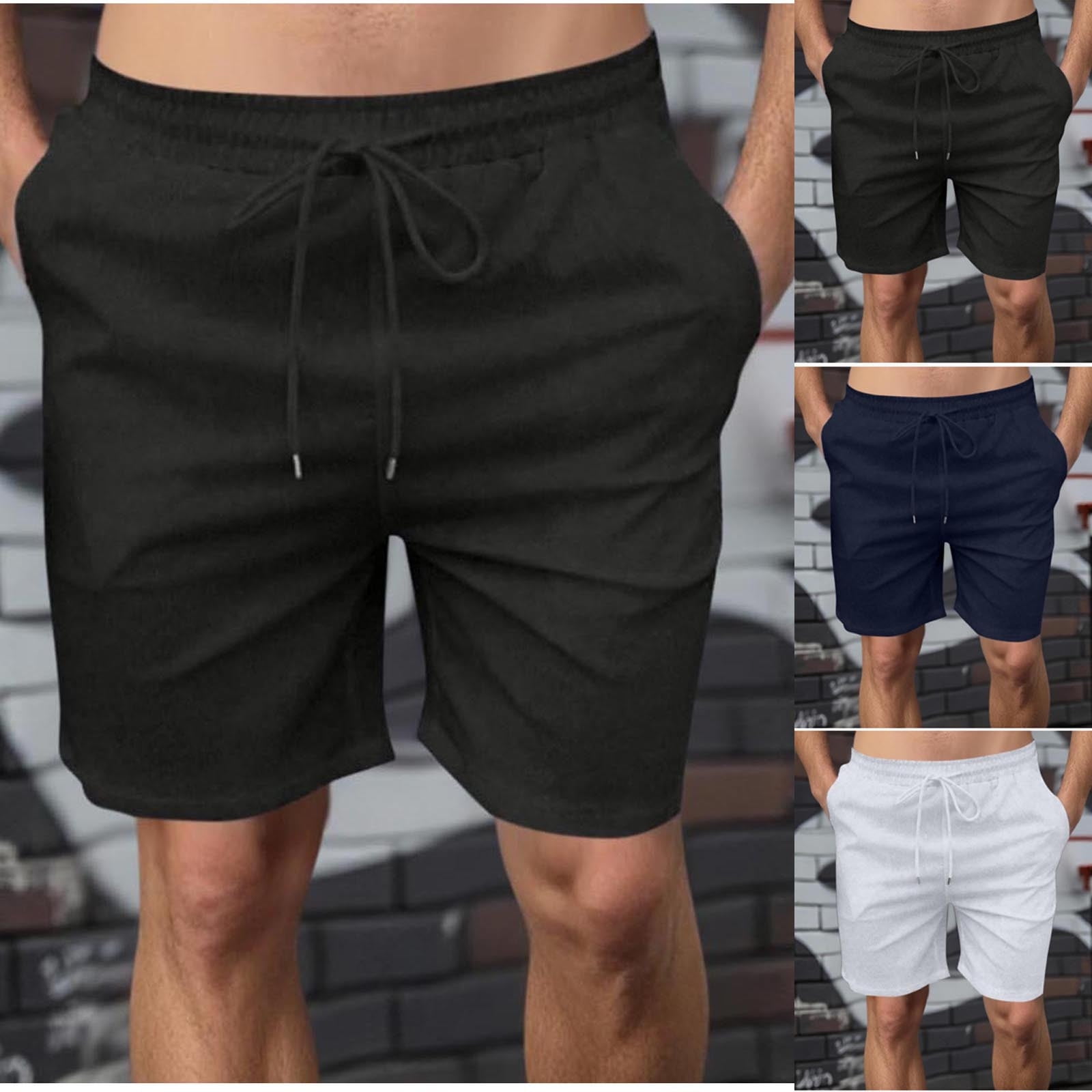 Click here for Yuyuzo Shorts For Men Elastic Waisted Gym Shorts S... prices