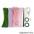 All-In-One 400Pcs DIY Flower Craft Kit with Pipe Cleaners - Handmade ...