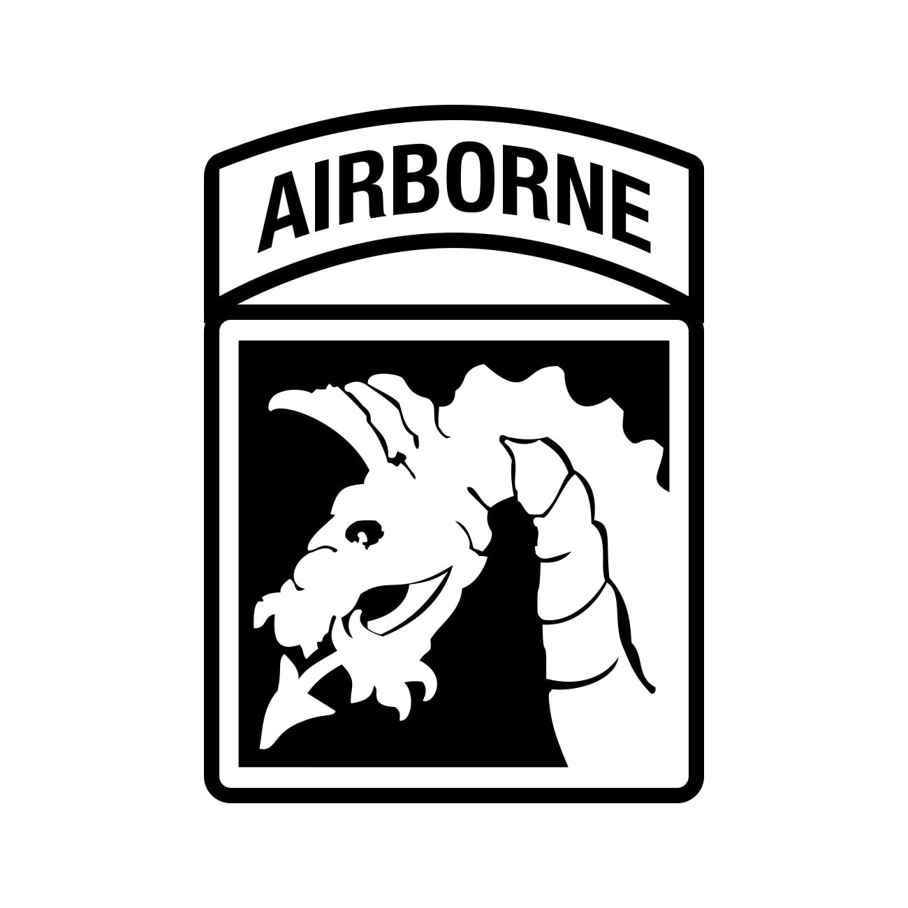 XVIII 18th Airborne Corps Sticker Decal Die Cut - Self Adhesive Vinyl ...