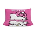 Cartoon Hello Kitty Sheet Set - Super Soft 3 Piece Bedding Set ...