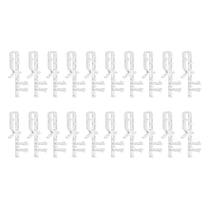 Hidden Channel Valance Clips, 1-7/8Inch Clear Plastic Clips for the ...