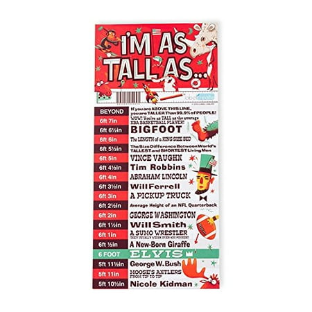 Im As Tall As New The Big, Fun, Colorful Height Chart for Kids (and ...