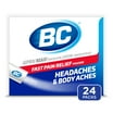 BC Powder Original Strength Pain Reliever, 24 Powder Sticks HSA/FSA ...