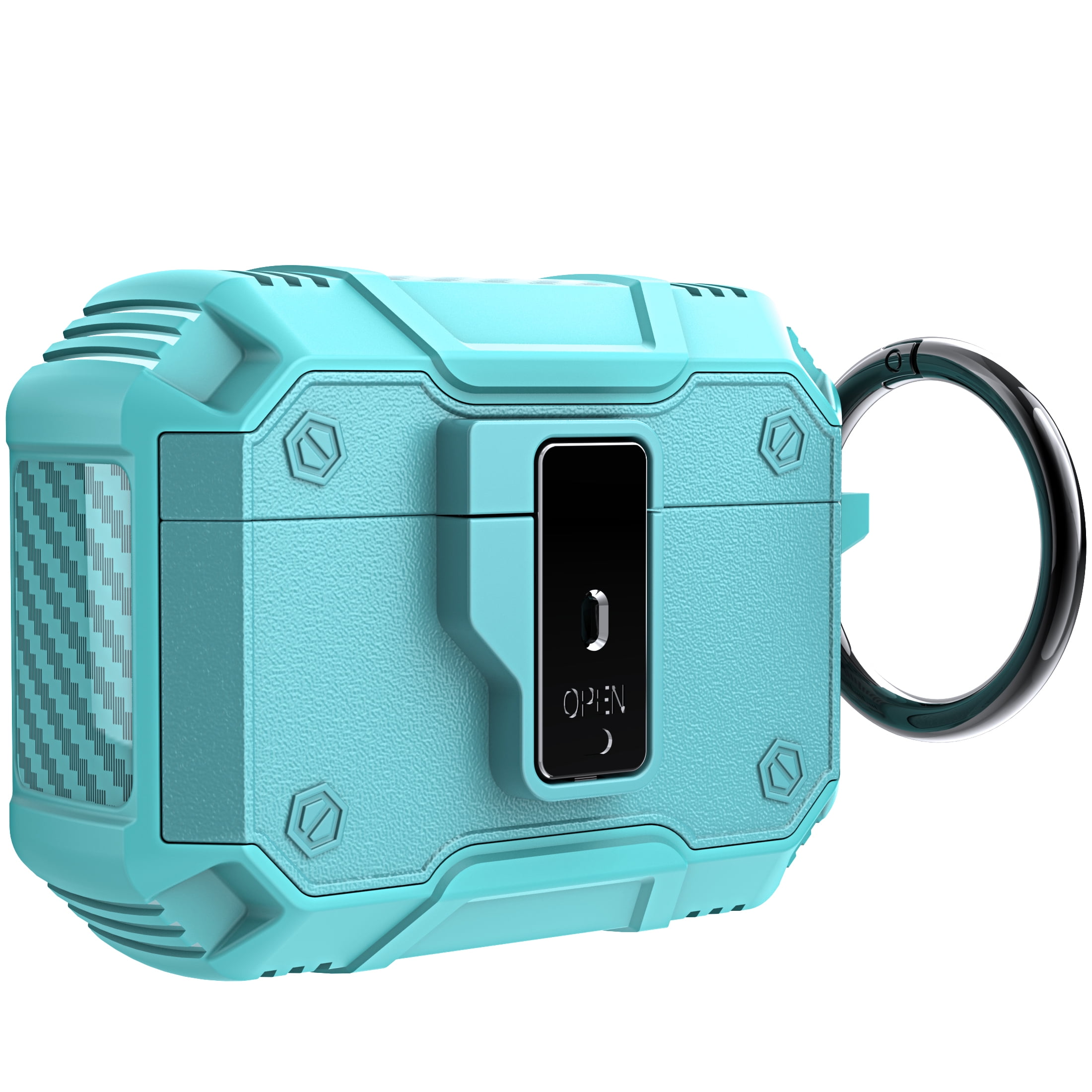 Allytech Compatible with AirPods Pro 2019 Case, Full-Body Hard Silicone ...