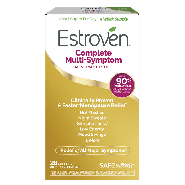 Estroven Complete Multi-Symptom Menopause Supplement, Clinically Proven ...