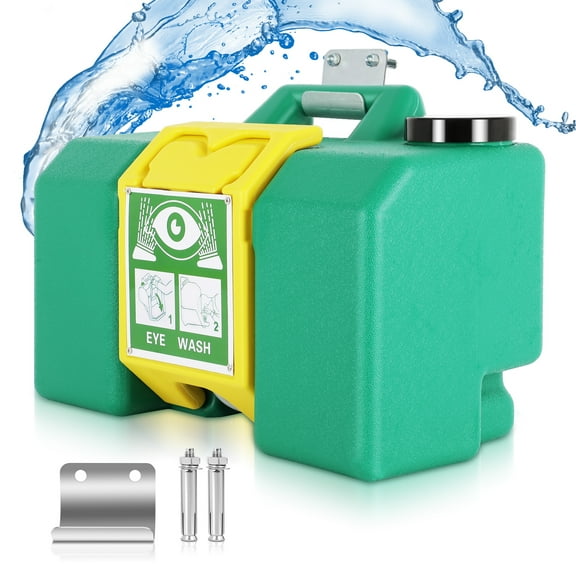 Skywin Eye Wash Kit - Black Eye Wash Units, Faucet Mounted Emergency ...