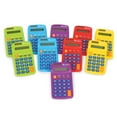 Learning Resources Rainbow Calculator & Storage Chart, Set of 30 ...