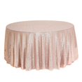 Efavormart 132" Wholesale Premium Table Cover Sparkly SEQUIN Round Tablecloth For Wedding ...