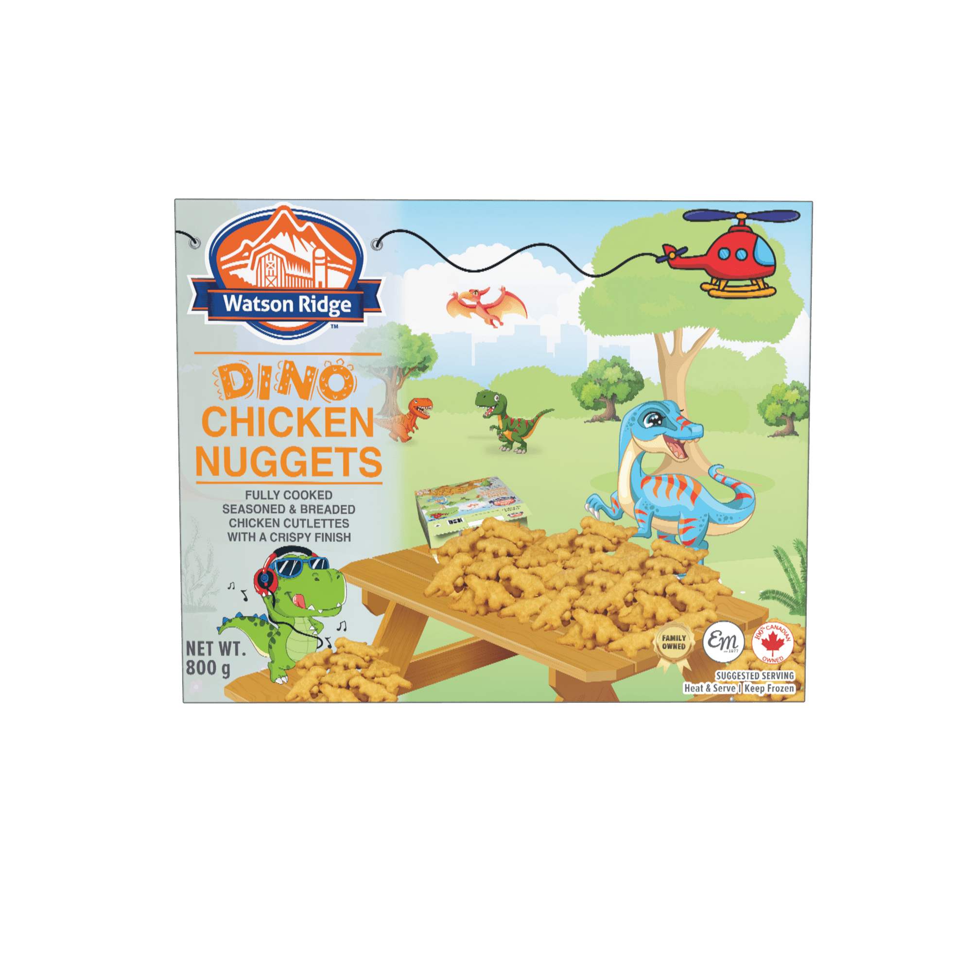 Click here for Watson Ridge - Dino Nuggets 800gm prices