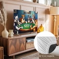 Abstract Animal TV Dust Cover 50 Inch, Dog In The Room Poker Games ...