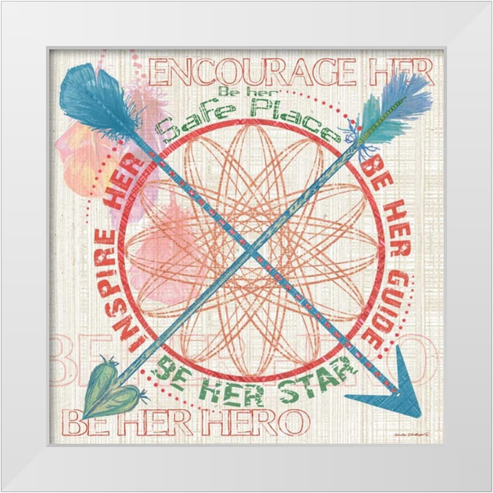 Phillips, Anita 15x15 White Modern Wood Framed Museum Art Print Titled ...