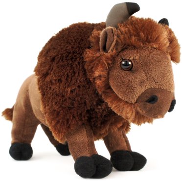 Cuddlekins Jumbo Bison Plush Stuffed Animal by Wild Republic, Kid Gifts ...