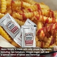 Heinz Simply Tomato Ketchup + Tomato Ketchup Single Serve Packets l ...