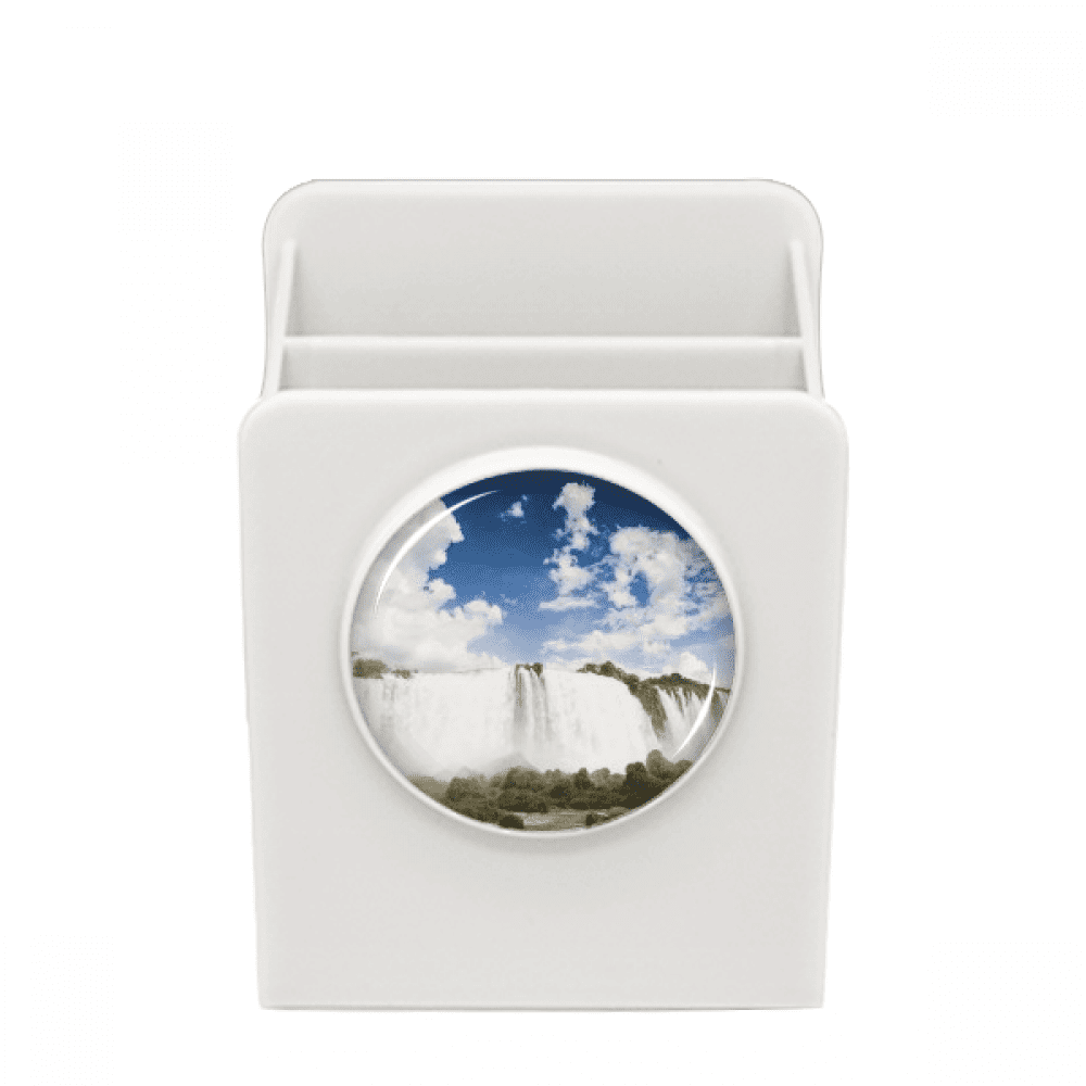 Waterfall Forestry Science Nature Scenery Desk Pencil Holder Cup Pen ...