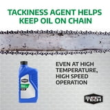 Super Tech SAE 30 Bar and Chain Oil, 1 Quart Bottle, High RPM Tackiness ...