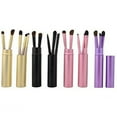 5 Piece Professional Eyeshadow Brush Set, Designer Eye Makeup Brushes ...