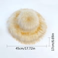 Bmisegm Kids Baby Toddler Winter Faux Fur Bucket Hat Furry Warm ...