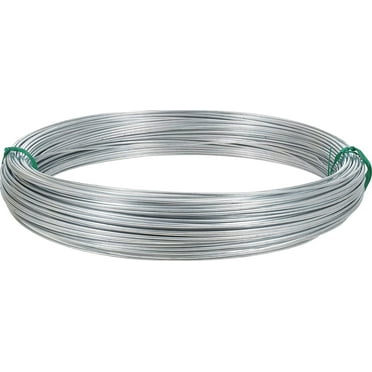 Hillman 50 ft. L Galvanized Steel 9 Ga. Wire - Walmart.com