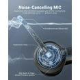 Headset with Mic for Work, V5.2 Headphones with AI Noise Cancelling Microphone, Dongle, Clear ...