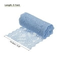 Uxcell 5.9 inch Wide Polyester Floral Pattern Lace Trim Ribbon for ...