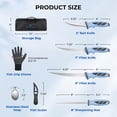 Calamus Fish Fillet Knife Set Combo, Fishing Bait Knife and Filet ...