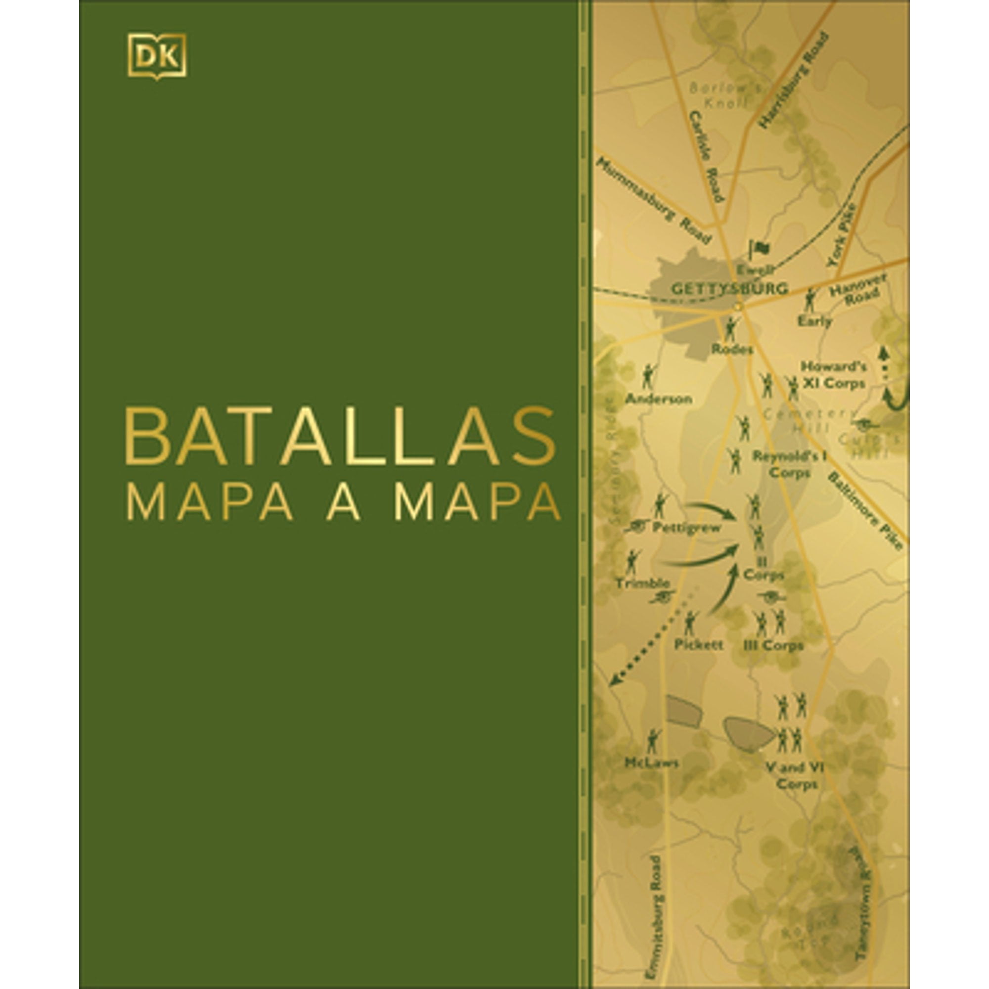 Pre-Owned DK History Map by Map: Batallas mapa a mapa (Battles Map by ...