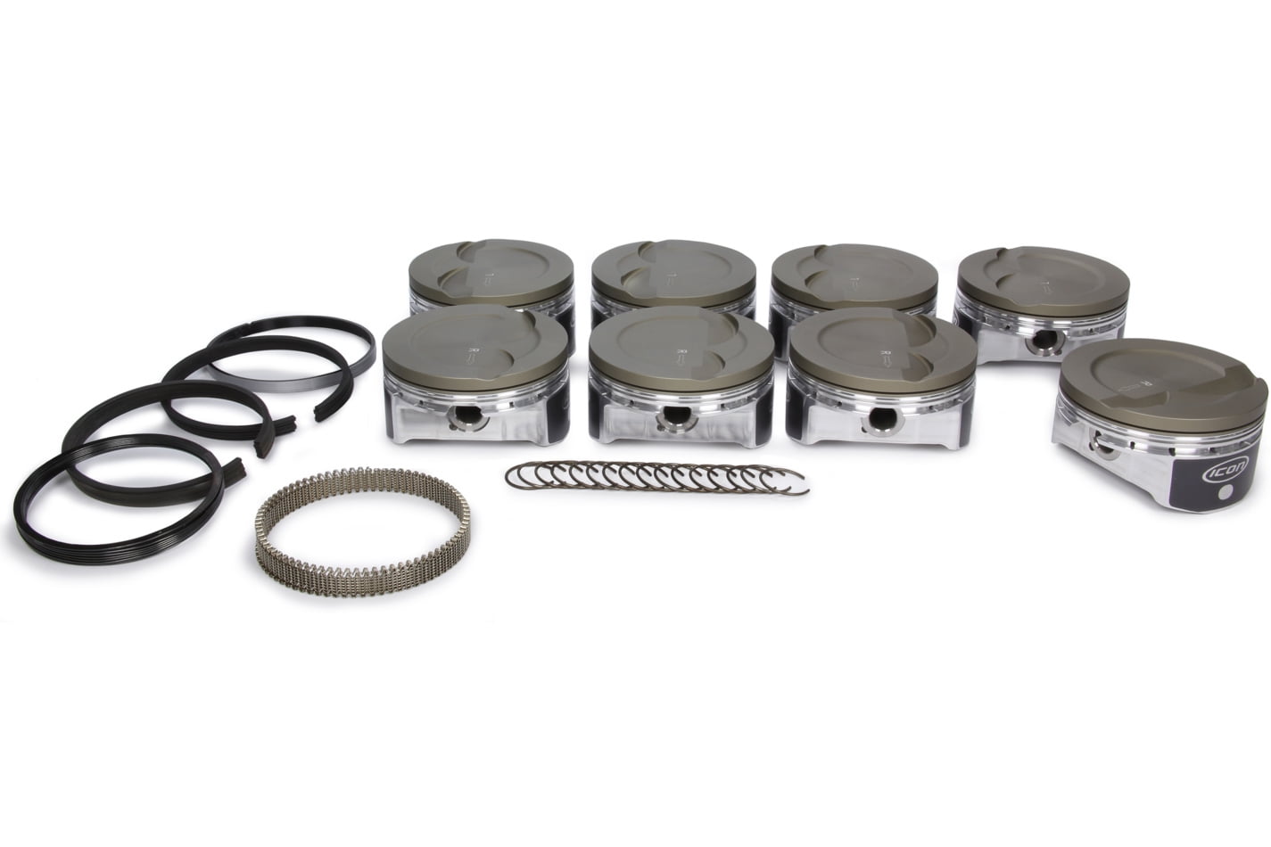 Ls 6.0/6.2L Dish Forged Piston/Ring Set 4.030 - Walmart.com