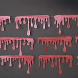 2 Packs Glitter Red Blood Drop Garland Kit for Vampire Diaries Birthday ...