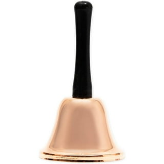 SMALL HAND HELD CALL BELL - Service Bells - SOLID BRASS - Walmart.com