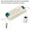Uxcell 12 to 18W 300mA LED Driver AC 85 to 265V Output 36 to 63V DC Female Connector Transformer ...