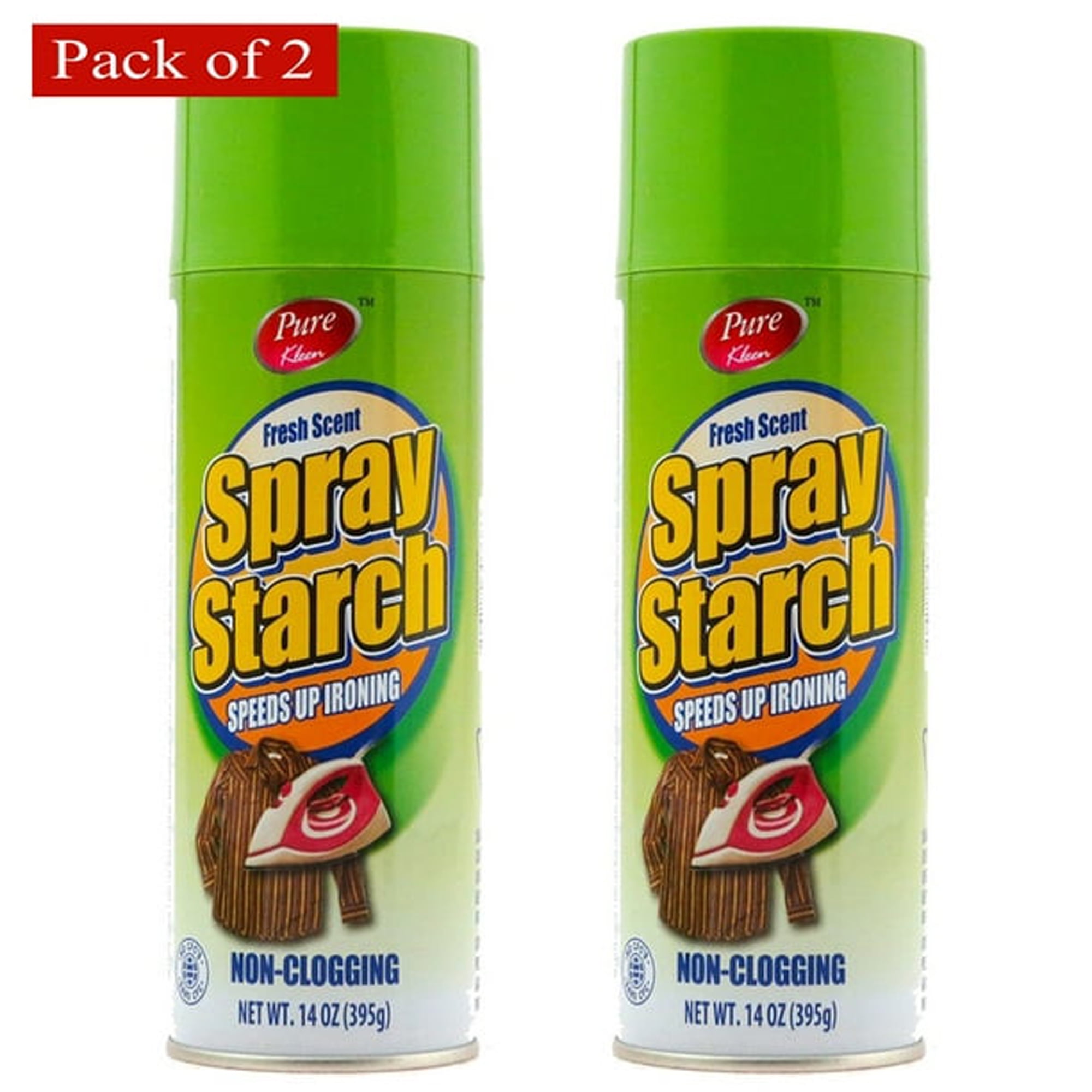 Click here for Pure Kleen Spray Starch 425g (Pack Of 2) 425g prices