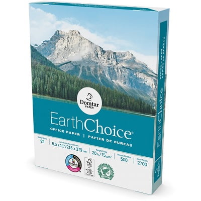 Paper-Earthchoice Letter 20Lb 92 Bright | Walmart Canada