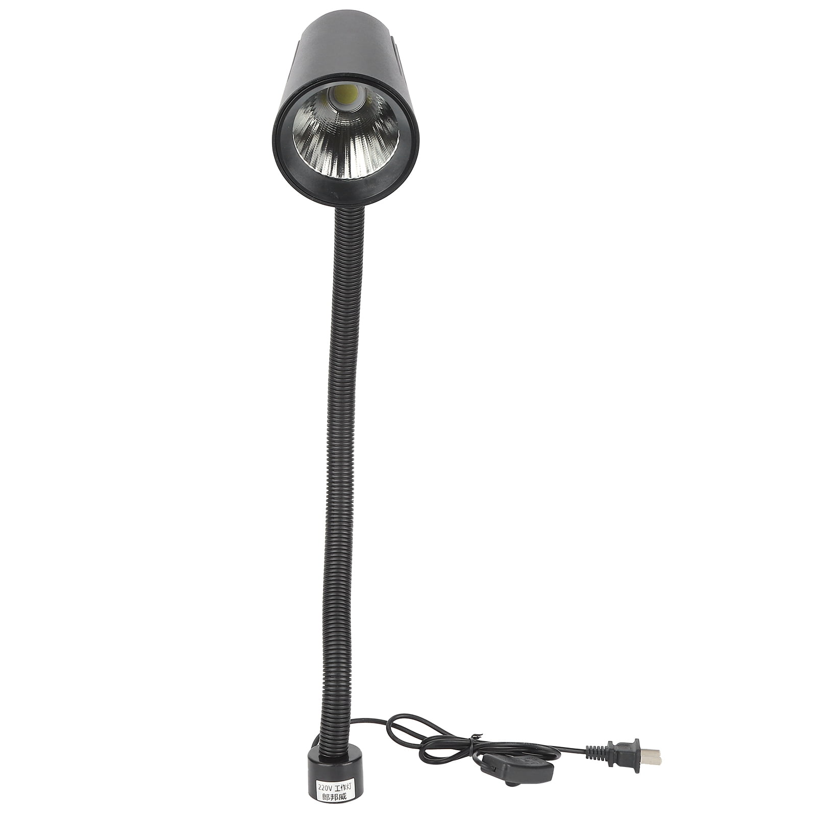 Lámpara de trabajo LED con Base magnética, cuello de cisne ajustable ...