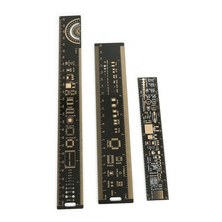Protractor PCB Ruler, PCB Measuring Gauge, Electronic Information Board ...
