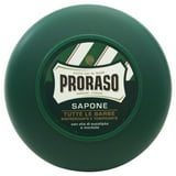 Proraso Refreshing and Toning Shaving Soap in a Bowl for Men, 5.2 Oz ...