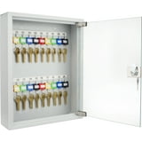 20 Keys Lock Box Gray W/ Glass Door - Walmart.com