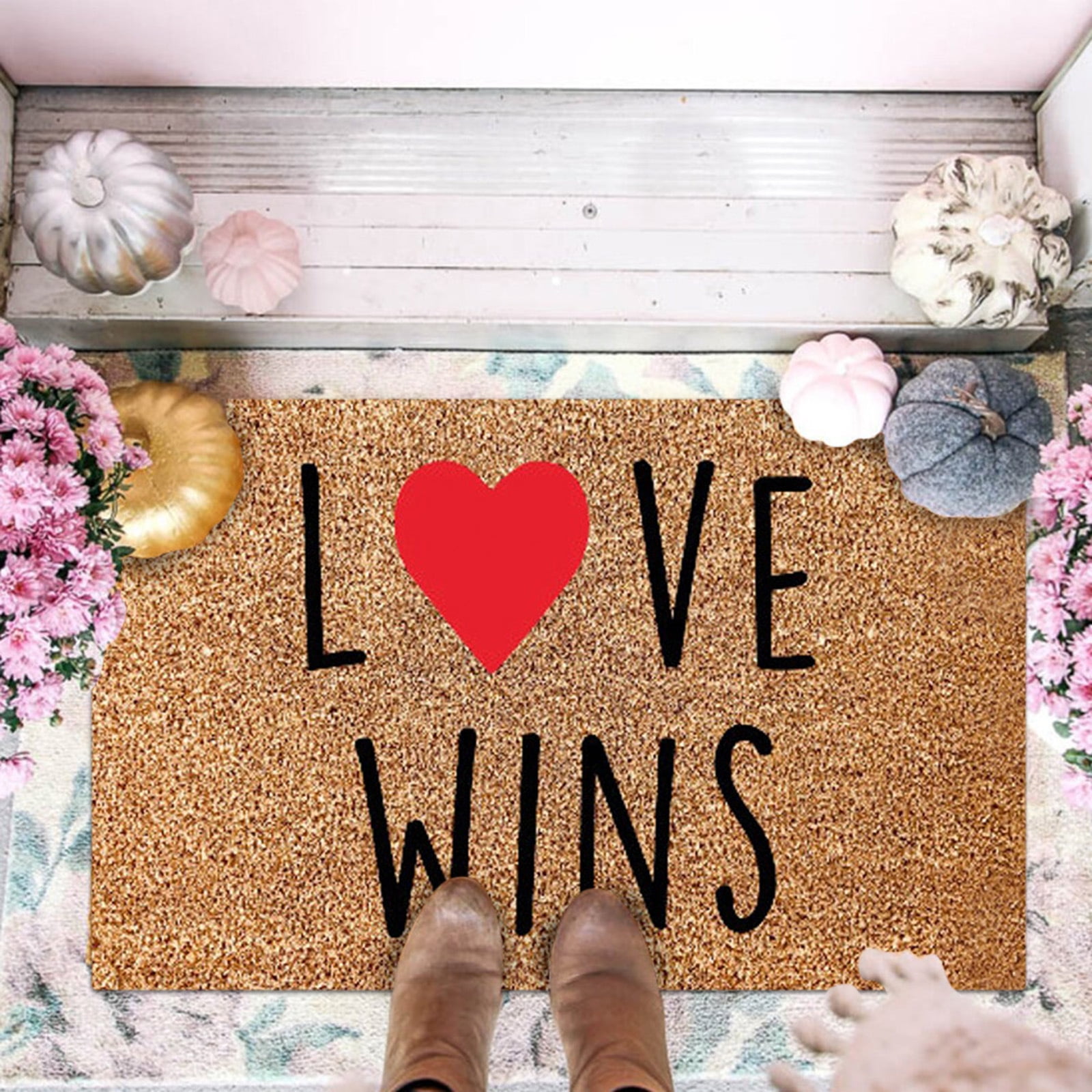 Door Mat, Indoor Mat, Non-Slip, Dirt Resist, Housewarming Gift, Front ...