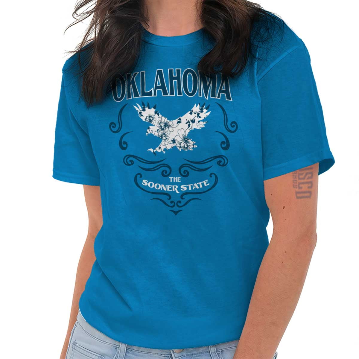 Brisco Brands Brisco Brands Oklahoma The Sooner State Ok Lady Short