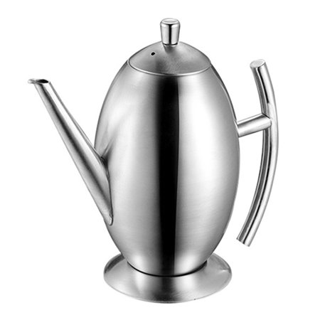 Oil Dispenser Bottle Restaurant With Handle BBQ Stainless Steel Non ...