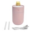 260ml Portable USB Mini Humidifier with LED Night Light, ABS Car & Home ...