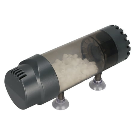 Senjay Aquarium Fluidized Bed Filter Double Filtration Prevent Clogging ...