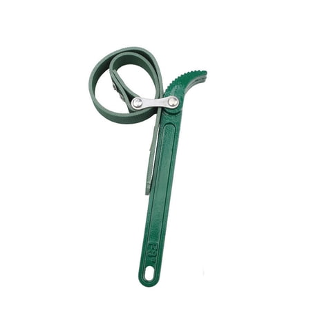 Justharion 8 Inch Belt Wrench Oil Filter Spanner Puller Strap Can ...
