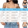Antinious Ladies Solid Deep Neck Seamless Uplift Gentle Soft ...