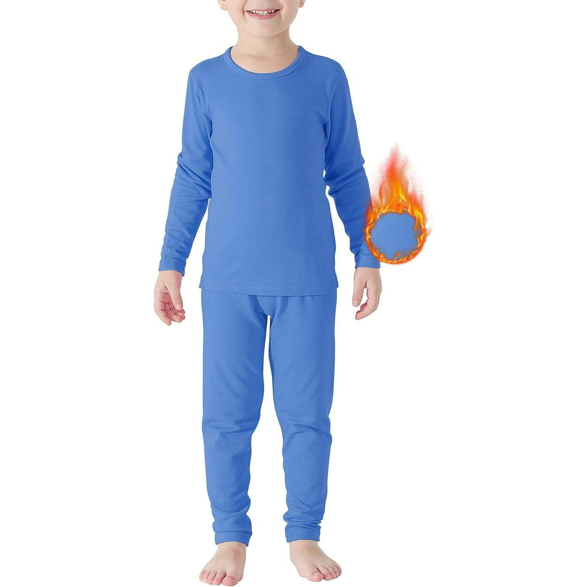 Click here for Hahdaxia Boys Thermal Underwear Set Toddler Fleece... prices