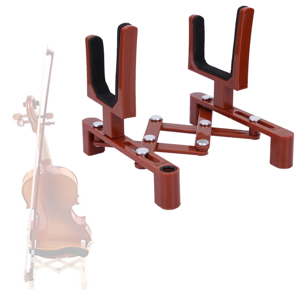 AMONIDA Strong Structure Violin Stand Bracket, Folding Violin Stand ...