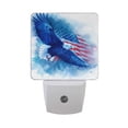2PCS LED Night Light Auto On/Off Sensor Warm Light Dusk to Dawn for ...
