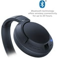 TCL 5.0 Wireless Hi-Res On-Ear Headphones with 60h Playtime ELIT400BTBL ...