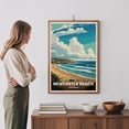Affixzi Newcastle Beach Australia Poster, Travel-Inspired Wall Art ...