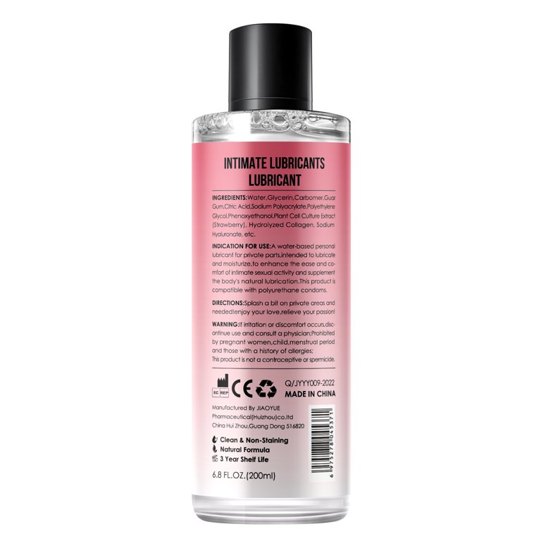 Wet Water Based Premium Personal Lubricant, 6.1oz